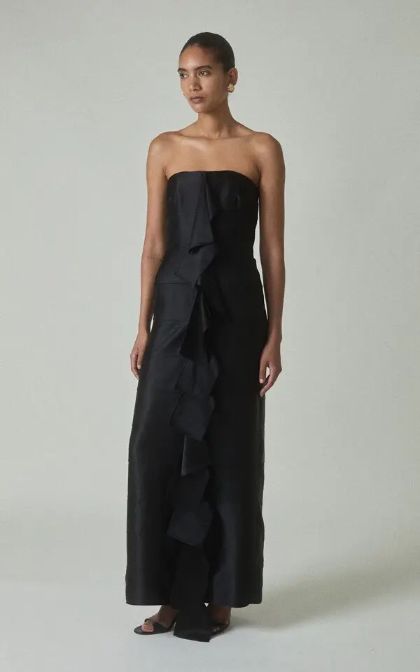 HEIRLOME Lida Silk Maxi Dress