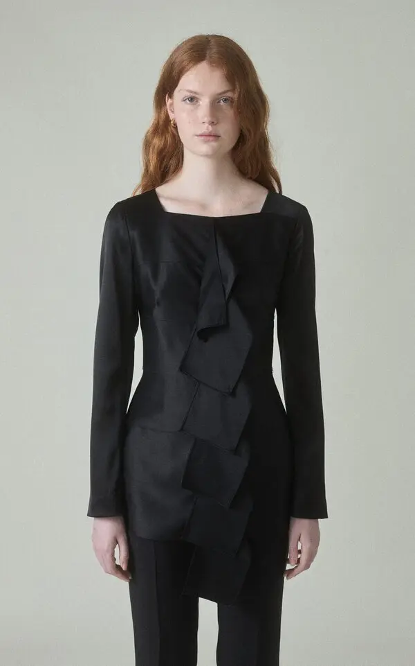 HEIRLOME Caroline Silk Satin Top