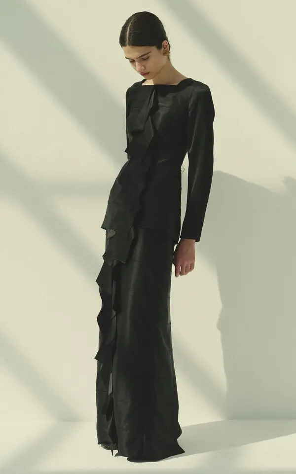 HEIRLOME Caroline Silk Satin Top
