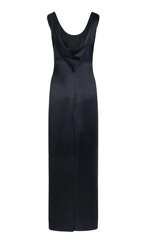 HEIRLOME Delphine Silk Satin Maxi Dress