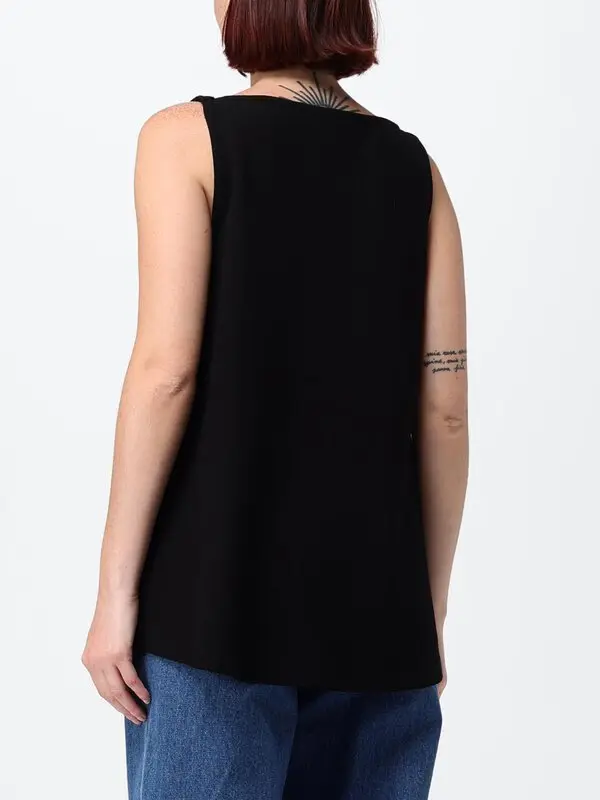 Loewe Sleeveless Viscose Crew Neck Top