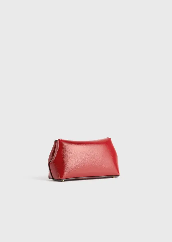 TOTEME Mini T-lock Naplack Clutch