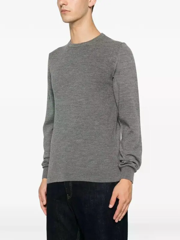 SERGIO MORETTI FIRENZE Long-sleeve Crew Neck Sweater