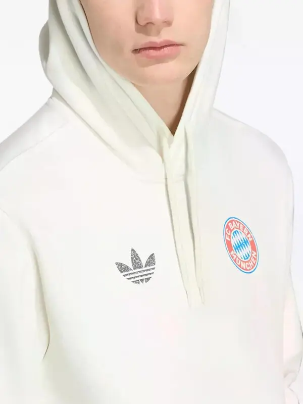 Adidas Bayern München Logo-print Hoodie