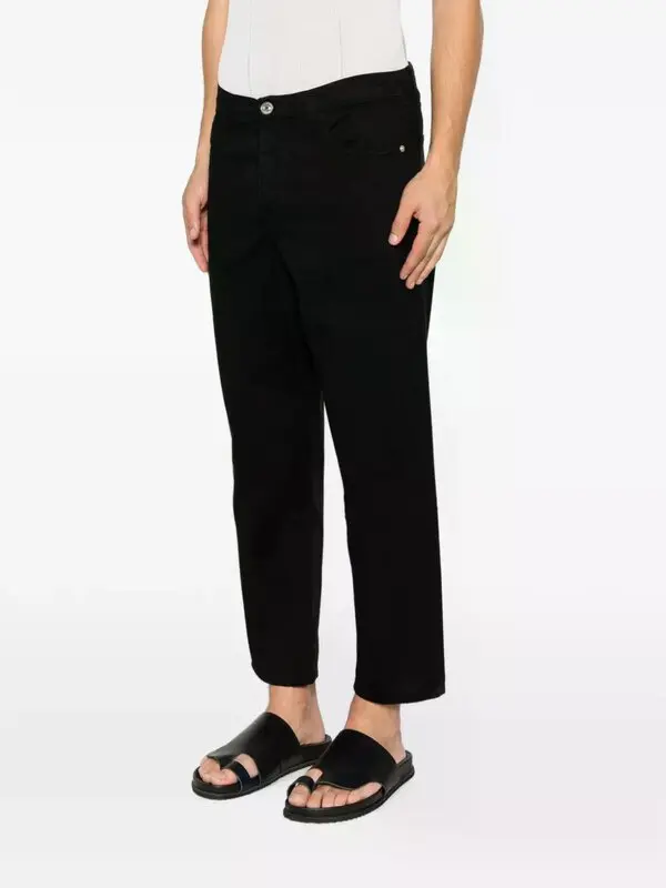 YES LONDON Button-fastening Straight-leg Jeans