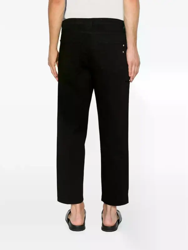 YES LONDON Button-fastening Straight-leg Jeans