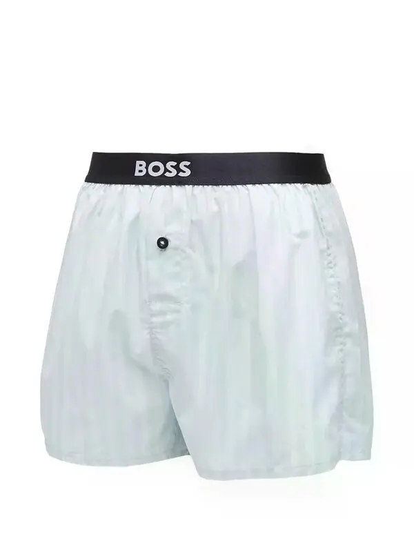 Hugo Logo-waistband Boxer Shorts