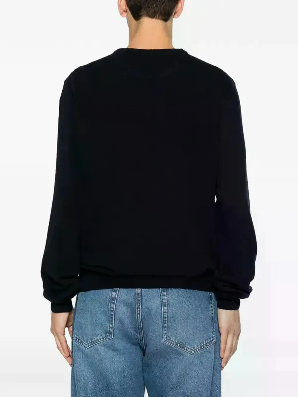 SERGIO MORETTI FIRENZE Crew Neck Long Sleeve Sweater