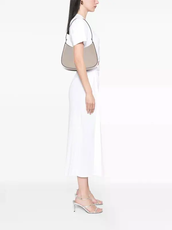 Prada Brushed Leather Cleo Shoulder Bag