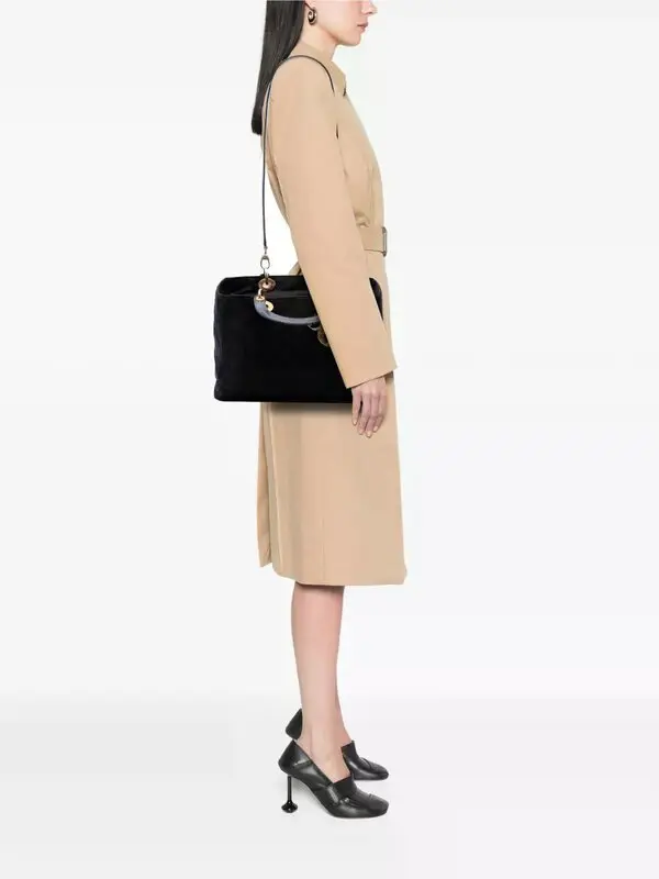 Dior Large Cannage Lady Satchel - Black