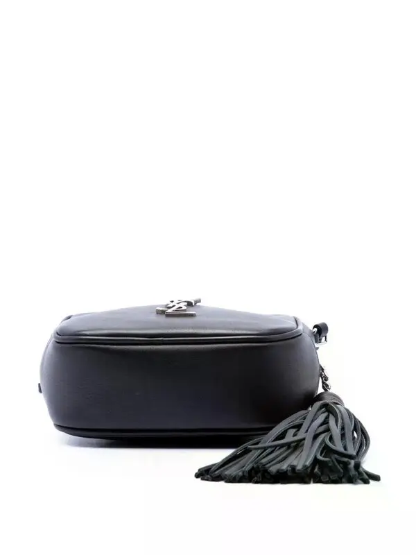Saint Laurent Calfskin Monogram Blogger Bag - Black