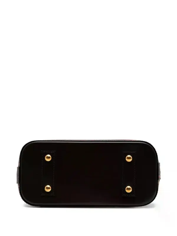 LOUIS VUITTON Alma Bb Satchel In Transformed Canvas