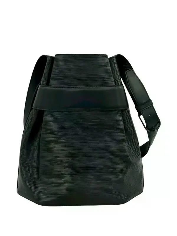 LOUIS VUITTON 1995 Epi Sac D'épaule Gm Bucket Bag - Black