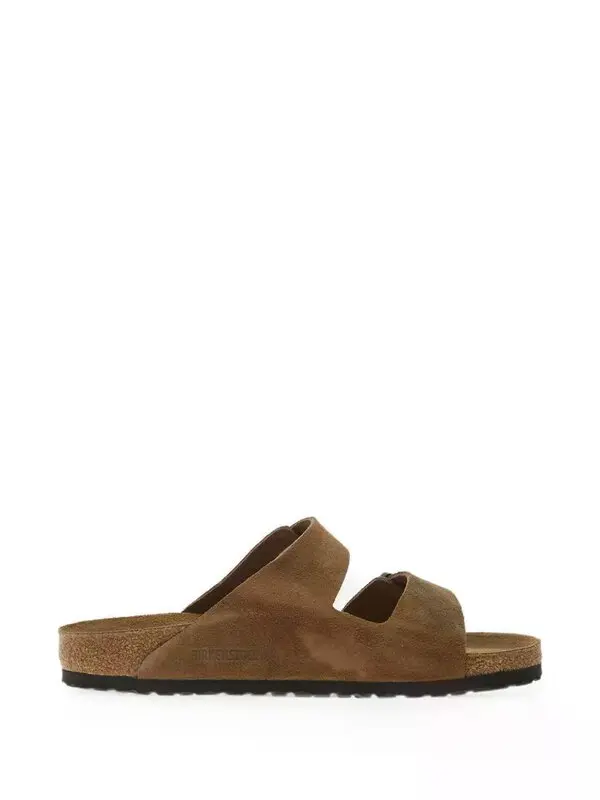 BIRKENSTOCK Arizona Soft Footbed Buckle Sandals - Brown