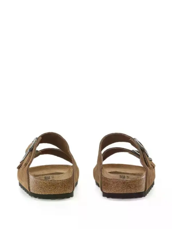 BIRKENSTOCK Arizona Soft Footbed Buckle Sandals - Brown
