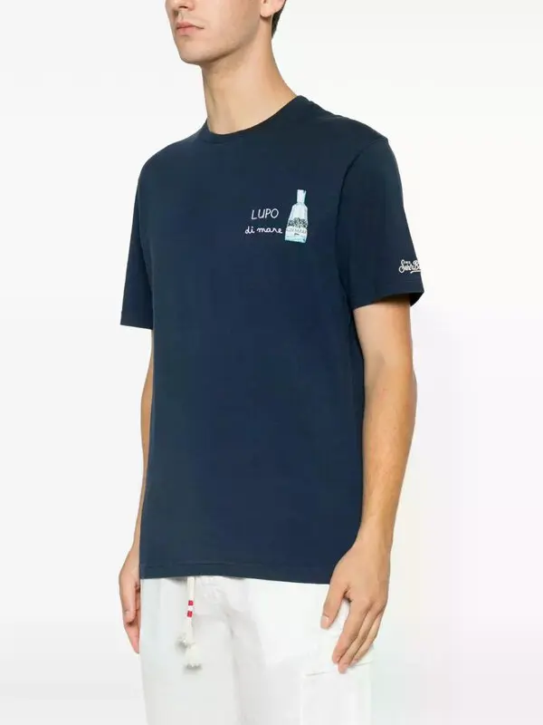 MC2 SAINT BARTH Embroidered T-shirt