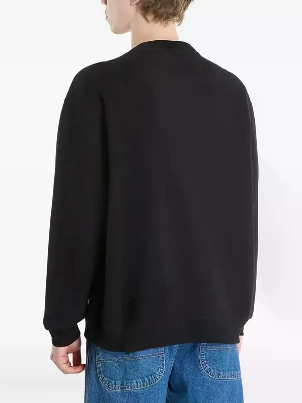 Dickies Logo Print Crew Neck Sweater