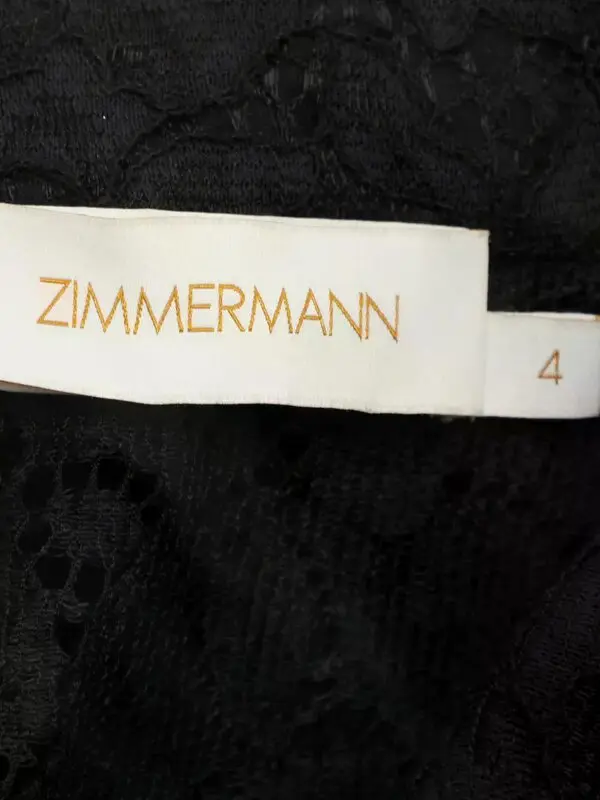 Zimmermann Floral Lace Long Sleeve Shirt