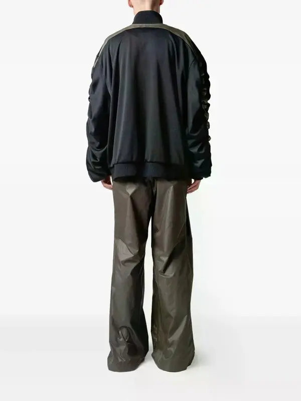 YOSHIOKUBO Ruched-sleeves Zip-up Jacket