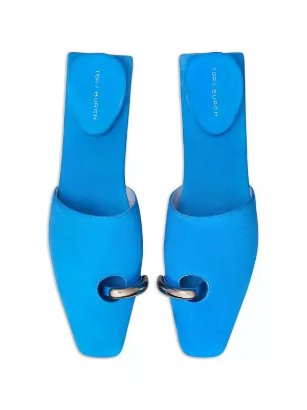 Tory Burch Suede Pierced Mules