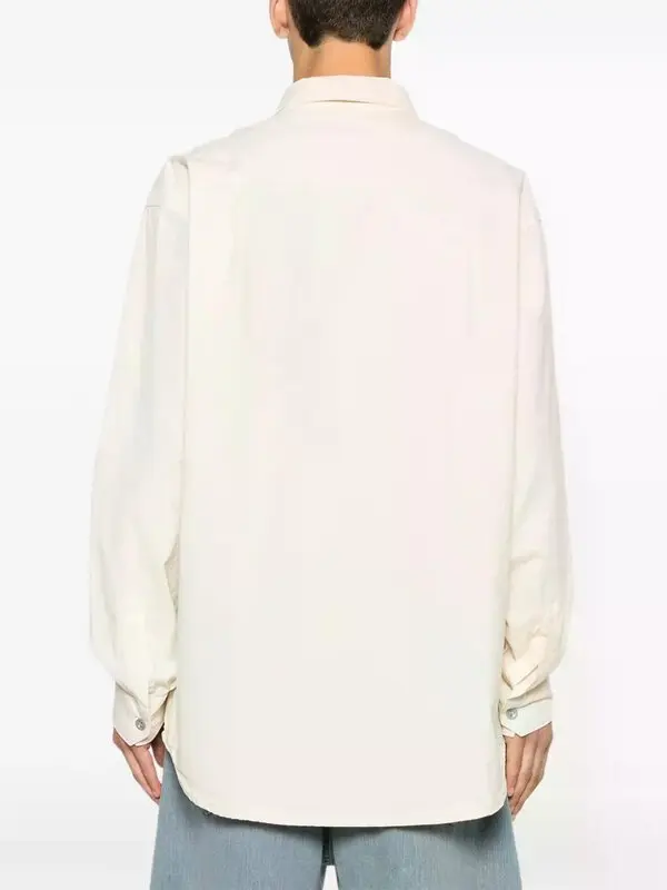 Stone Island Logo-embroidered Shirt