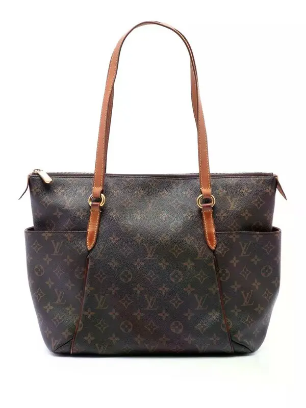 LOUIS VUITTON Monogram Totally Mm Tote Bag - Brown
