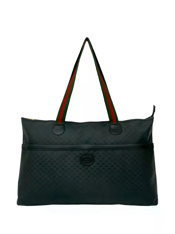 Gucci Micro Gg Supreme Web Tote Bag
