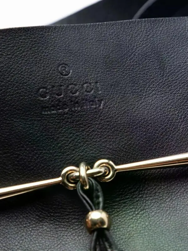 Gucci Calfskin Park Avenue Horsebit Tote Bag