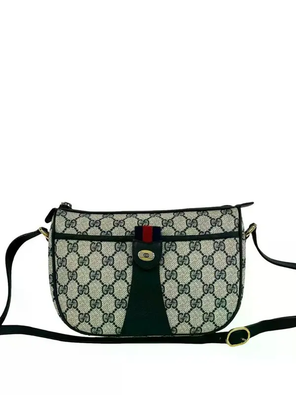 Gucci Gg Supreme Web Crossbody Bag