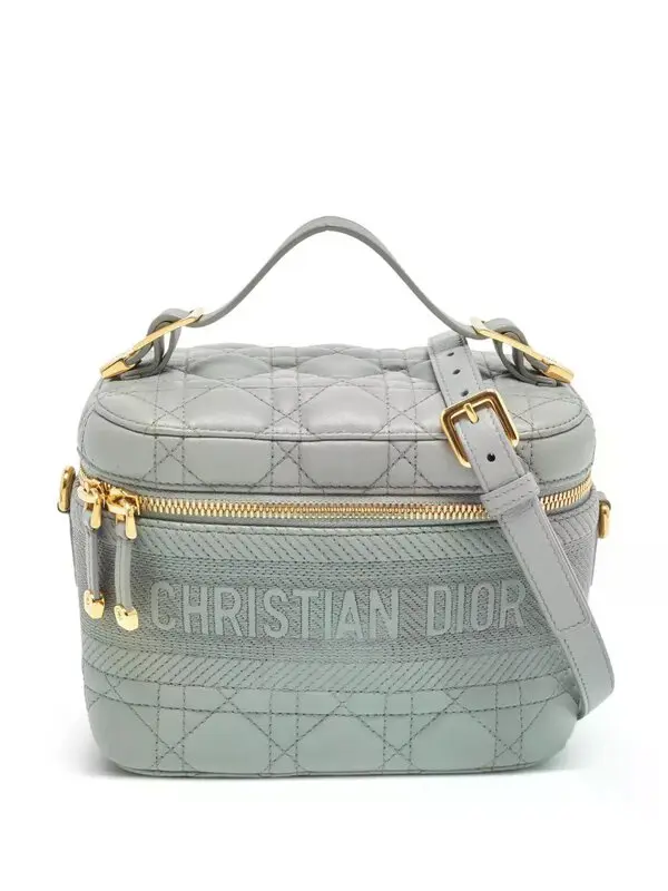 Dior Small Diortravel Cannage Makeup Bag