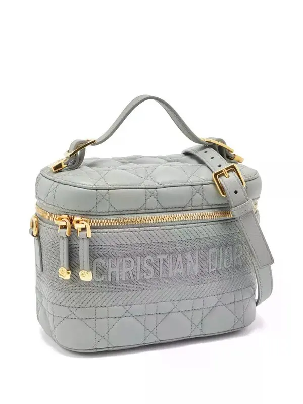 Dior Small Diortravel Cannage Makeup Bag