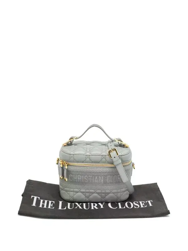 Dior Small Diortravel Cannage Makeup Bag