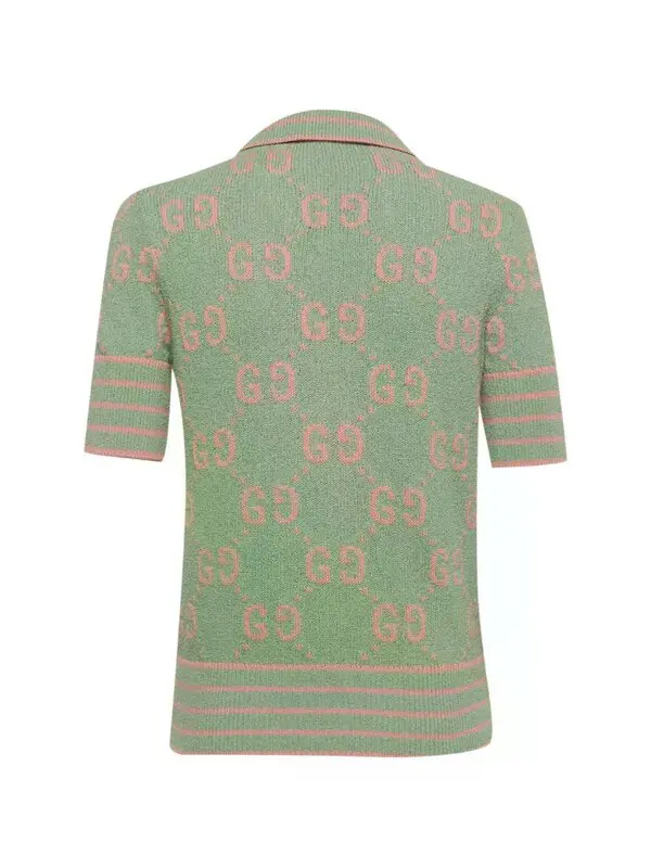 Gucci Short-sleeve Polo Top