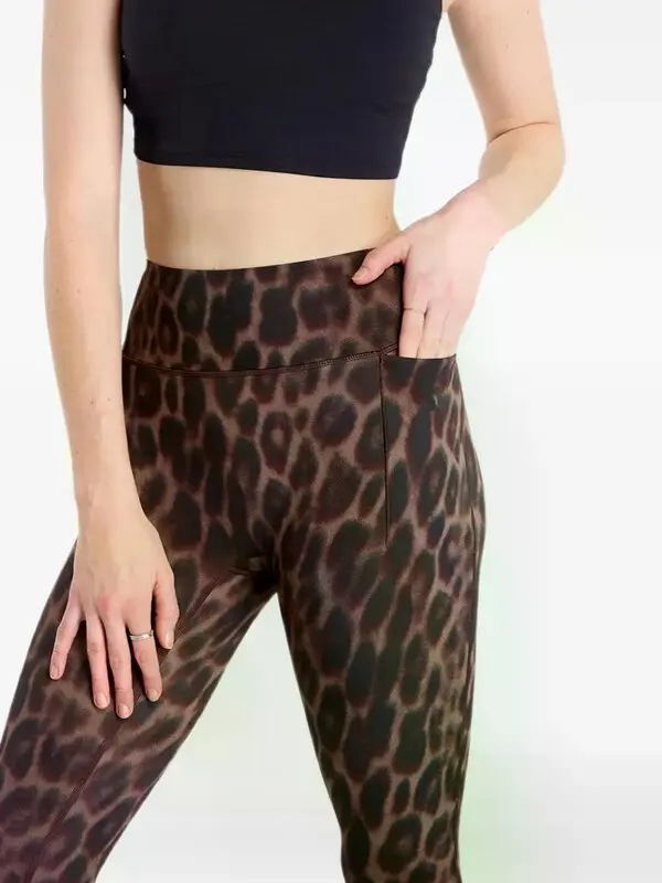 Adidas Optimé Power Leopard-print Leggings