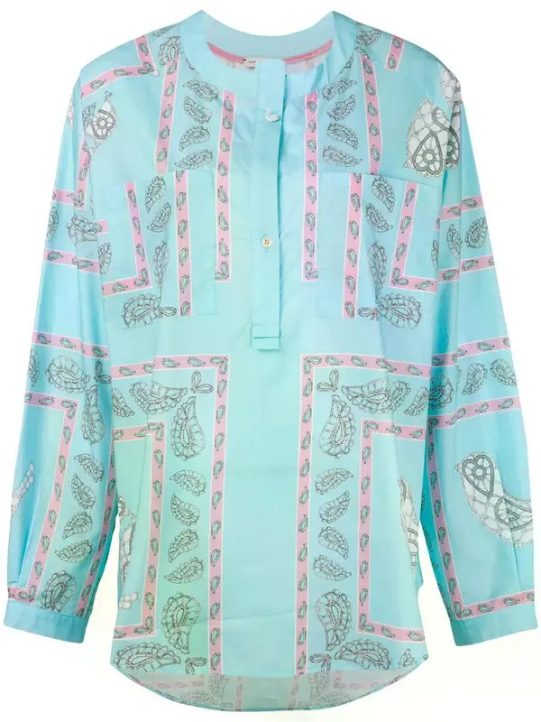 Natasha Zinko Printed Shirt Top