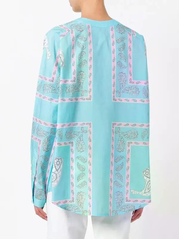 Natasha Zinko Printed Shirt Top