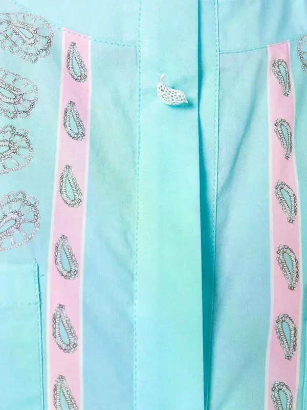 Natasha Zinko Printed Shirt Top