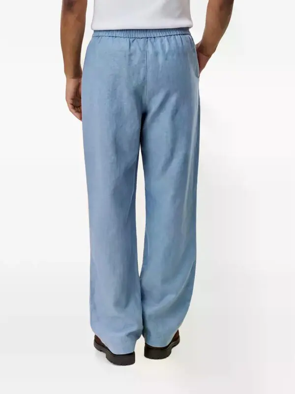 LES DEUX Straight Leg Elasticated Waistband Trousers