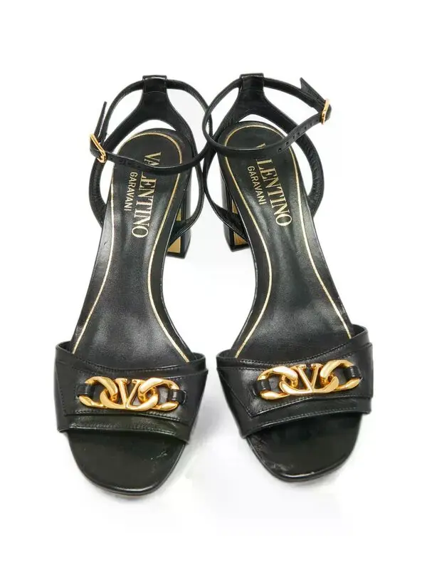 Valentino Garavani Vlogo Ankle Strap Sandals