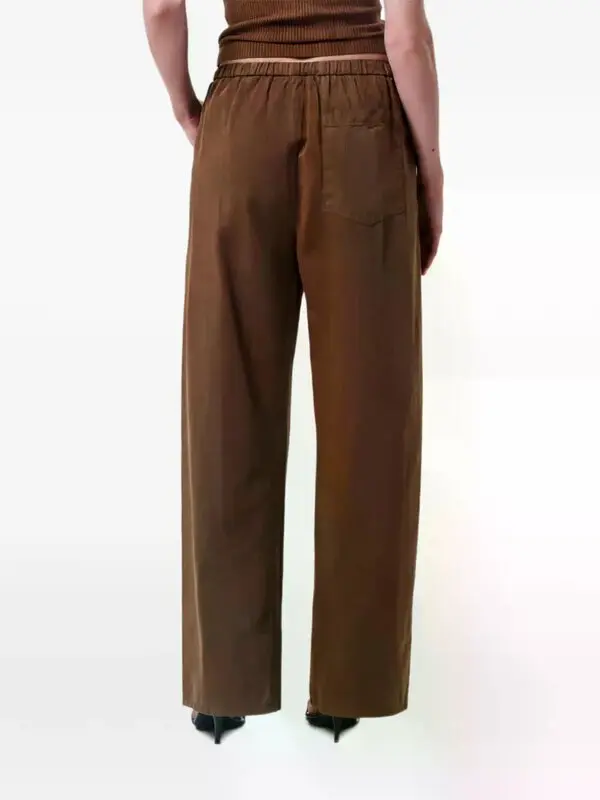 Citizens Of Humanity Bronze Drawstring Wide-leg Trousers - Brown