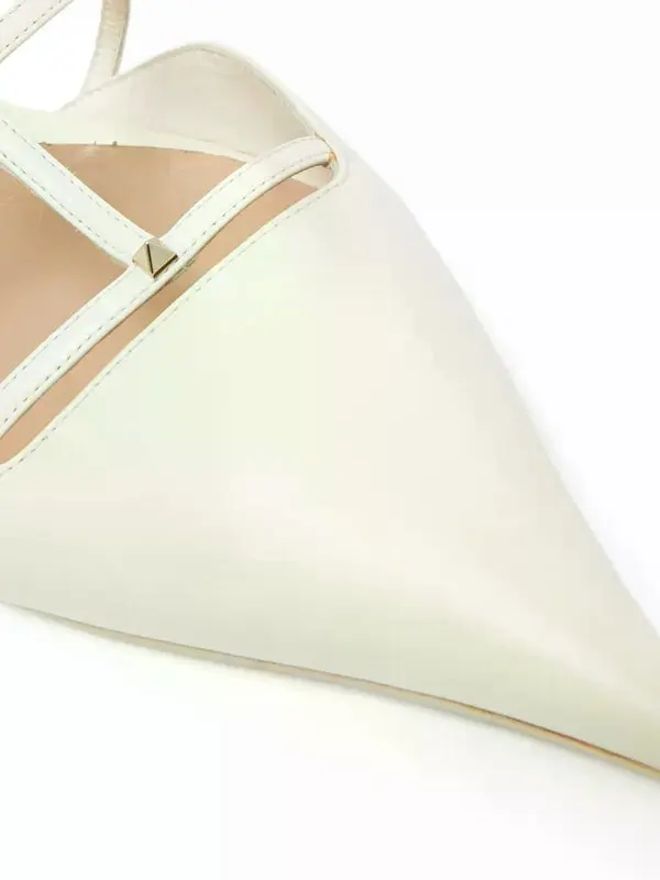 Valentino Garavani Rockstud Mules - Neutrals