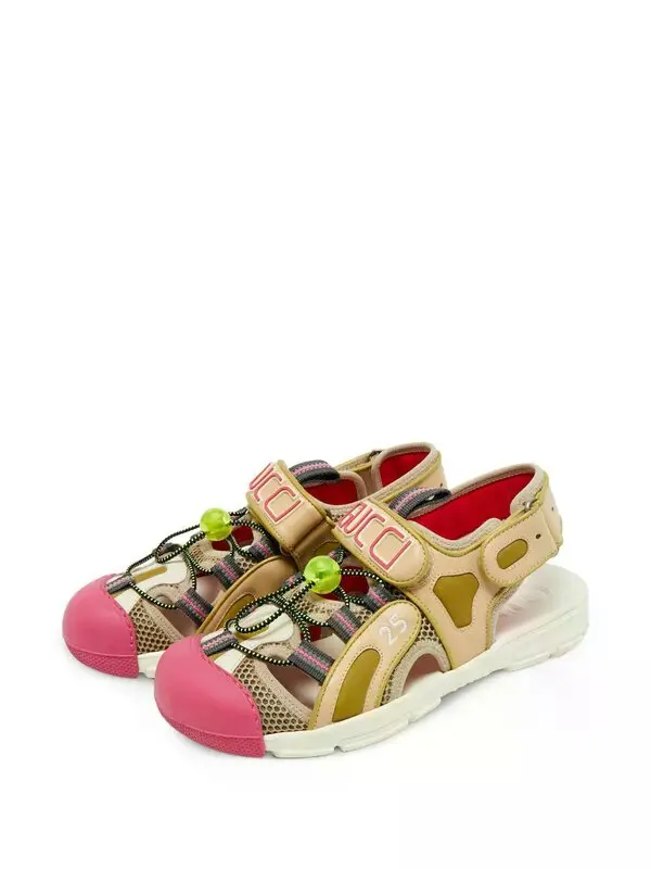 Gucci Tinsel Flat Sandals