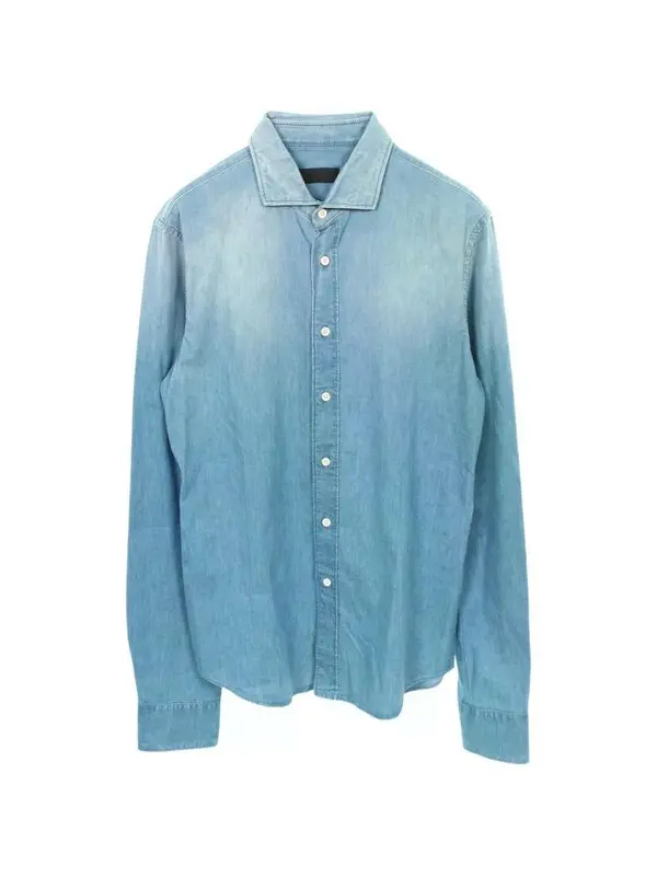 Prada Long-sleeve Denim Shirt