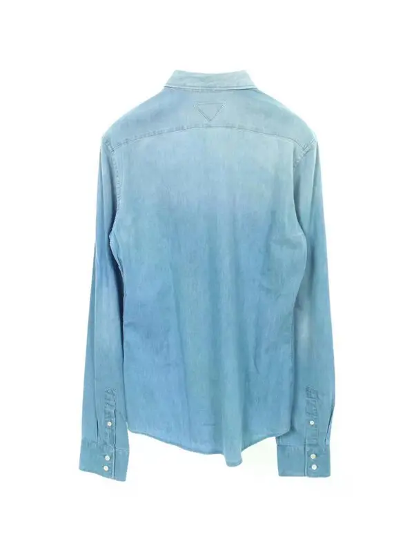 Prada Long-sleeve Denim Shirt