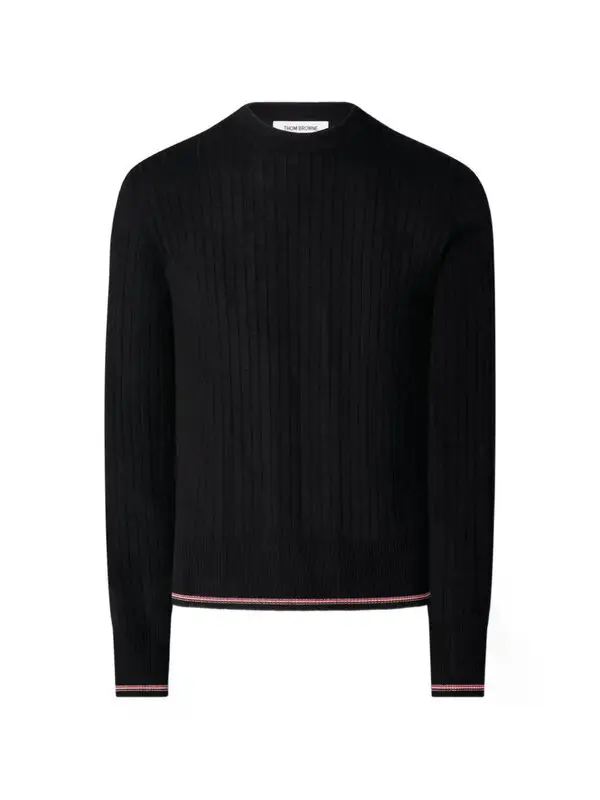 Thom Browne Rwb Rib-stitch Sweater