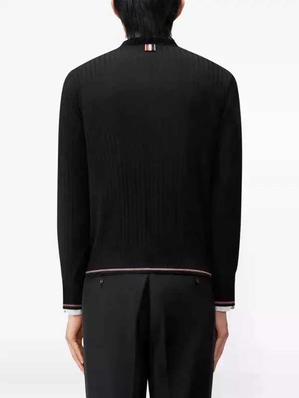 Thom Browne Rwb Rib-stitch Sweater