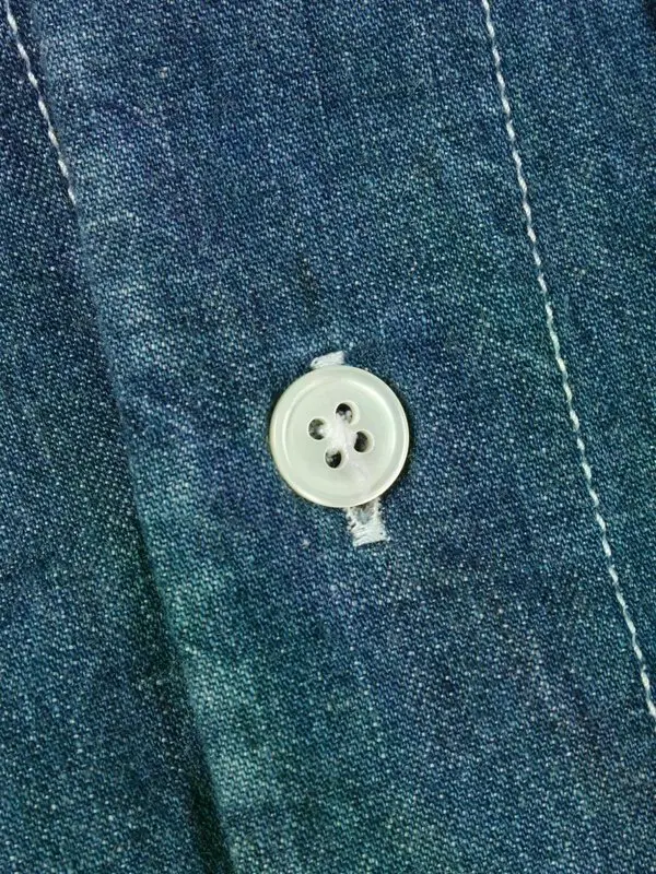 Hermès Short-sleeved Chambray Shirt