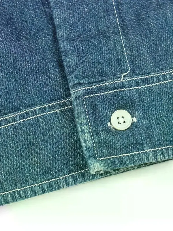 Hermès Short-sleeved Chambray Shirt