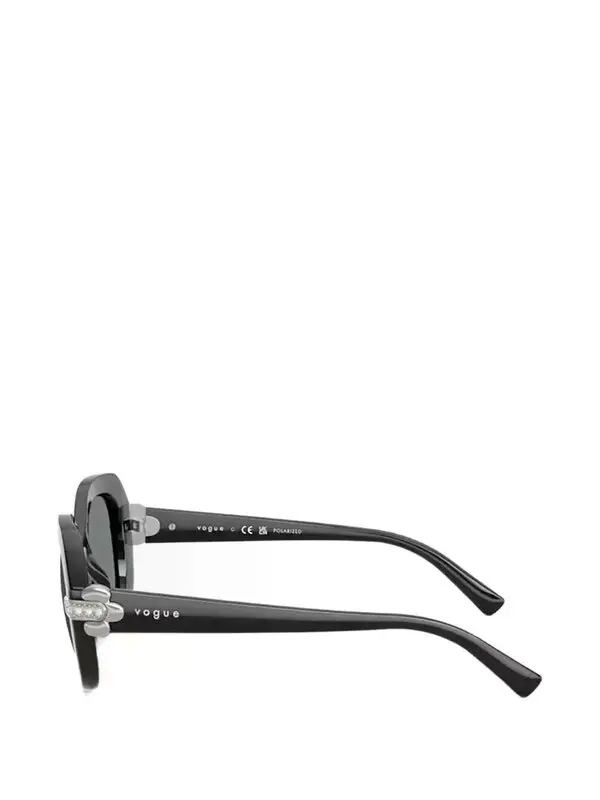VOGUE EYEWEAR Geometric Embellishment Sunglasses