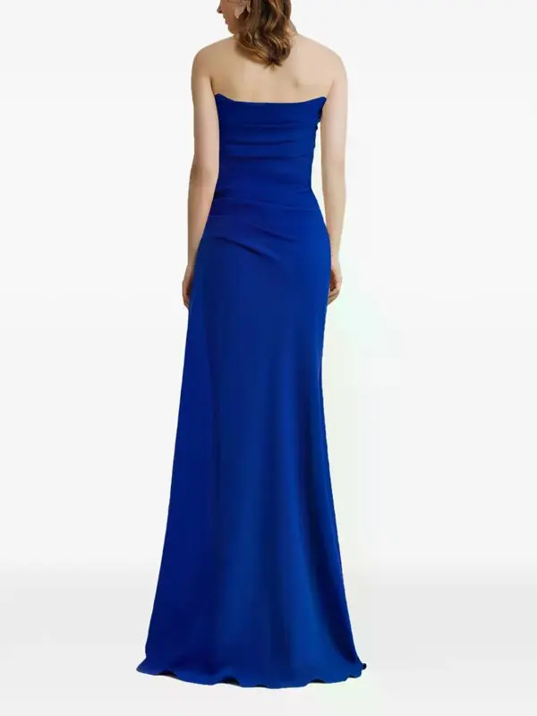 GEMY MAALOUF Embellished Strapless Gown